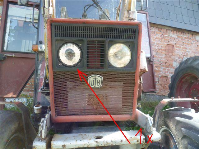 www.utb-traktor.de - Scheinwerfer UTB 302 1 Stück